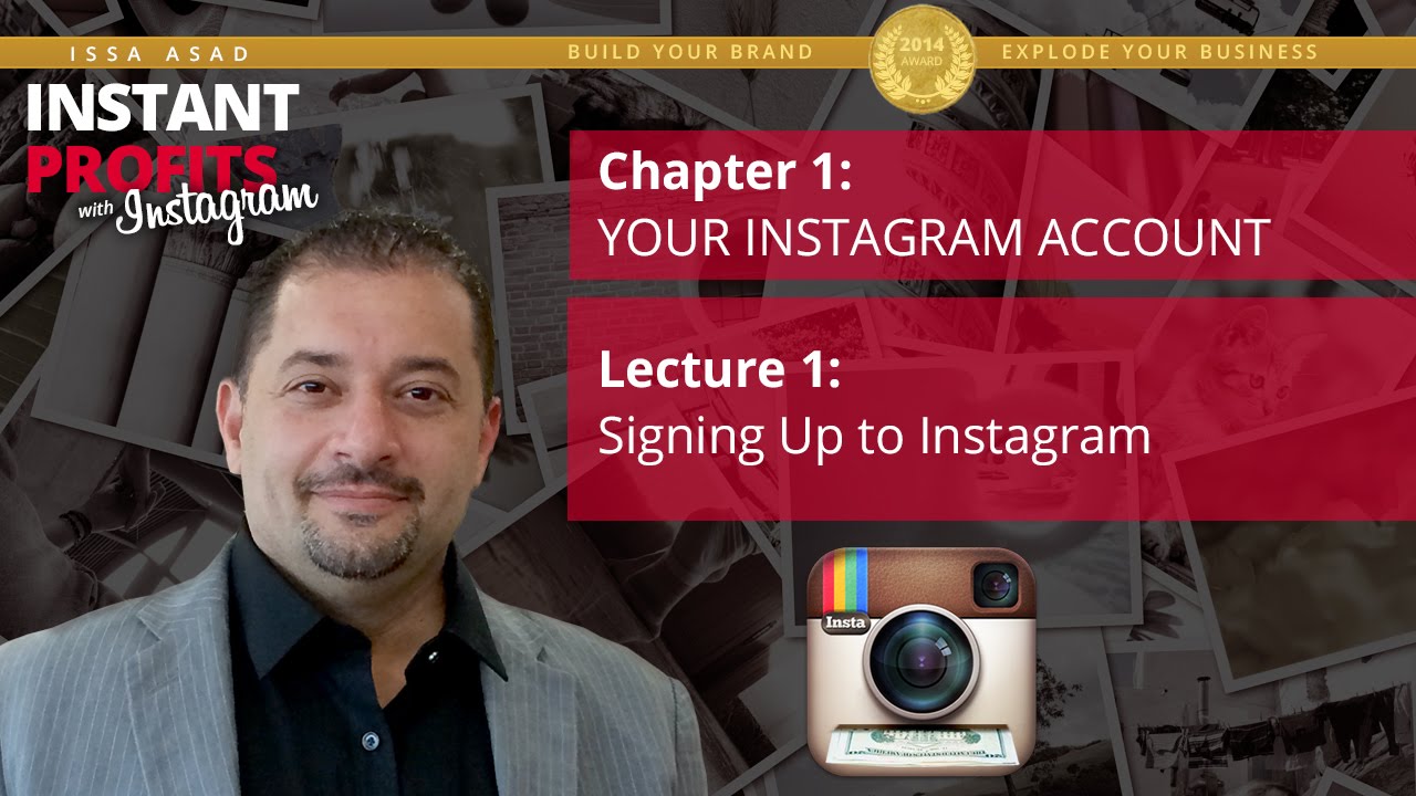 Signing Up To Instagram by Issa Asad - YouTube