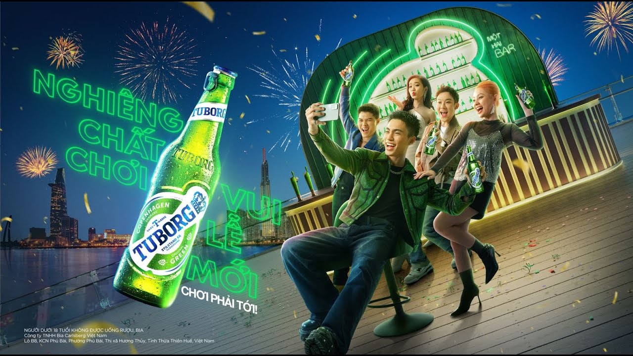 TUBORG - NGHIÊNG CHẤT CHƠI, VUI LỄ MỚI (6s) - YouTube