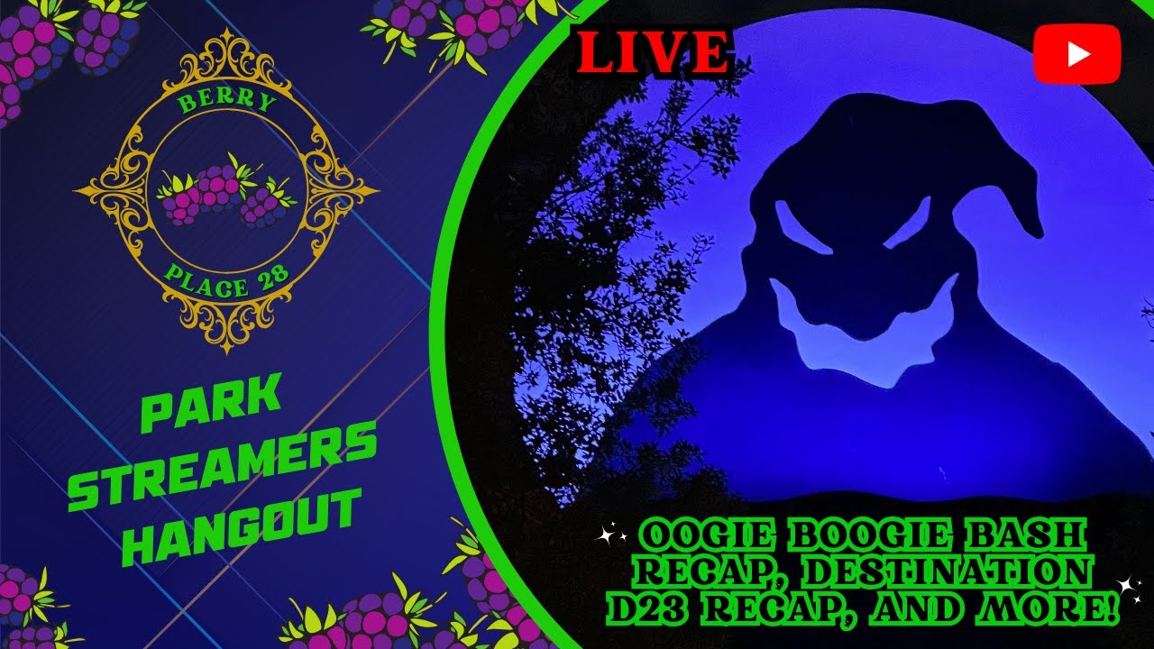 Park Streamers Hangout: Oogie Boogie Bash recap, Destination D23 recap ...