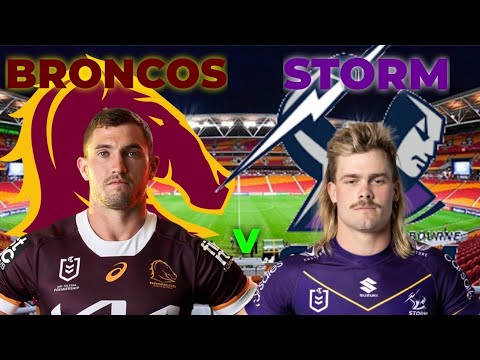 Brisbane Broncos vs Melbourne Storm | NRL ROUND 27 | Live Stream - YouTube