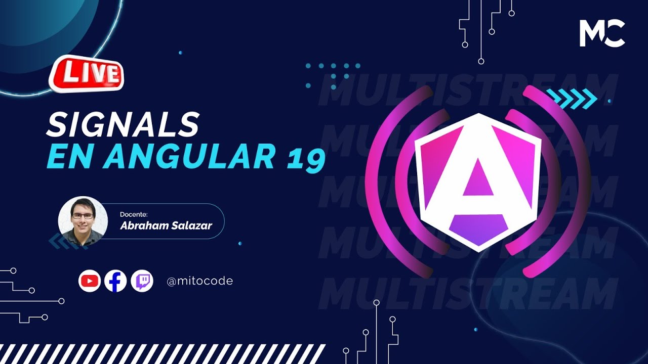 Signals en Angular 19 🔴 - YouTube