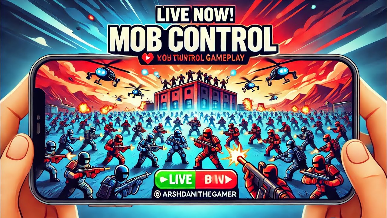 "🔥 1vs10000 TROOPS! WHO WINS? LIVE MOB CONTROL BATTLE ...
