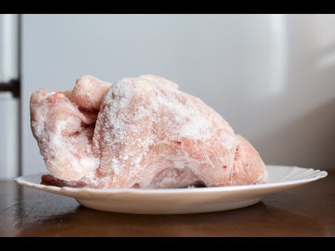 Donmuş tavuk nasıl çözülür ?