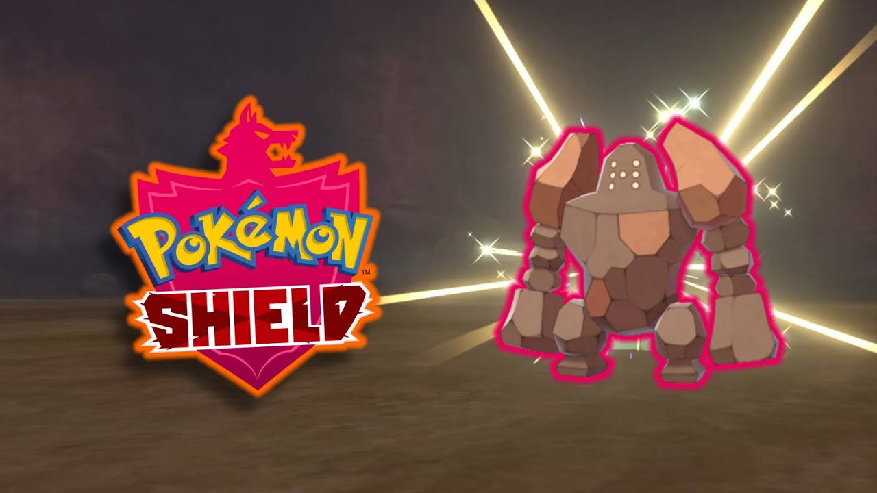 Shiny Regirock Pokemon Shield | SWSH - YouTube