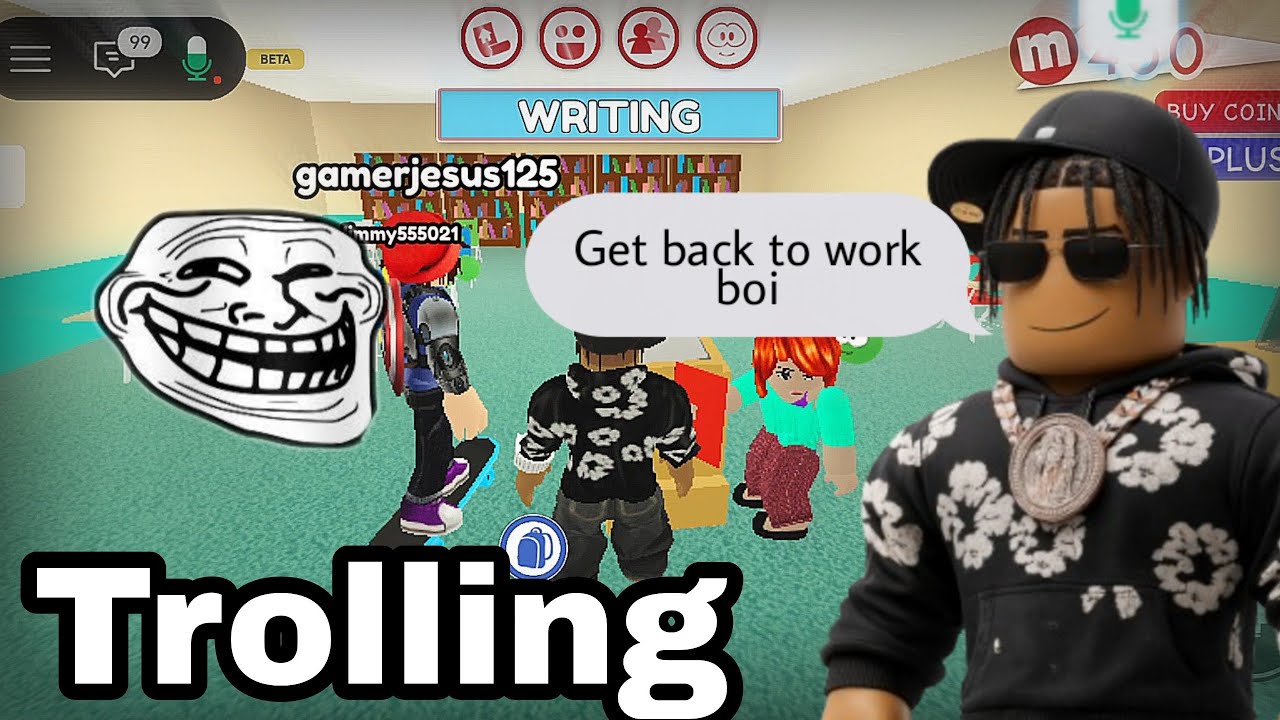 Voice Chat Trolling In Roblox - YouTube