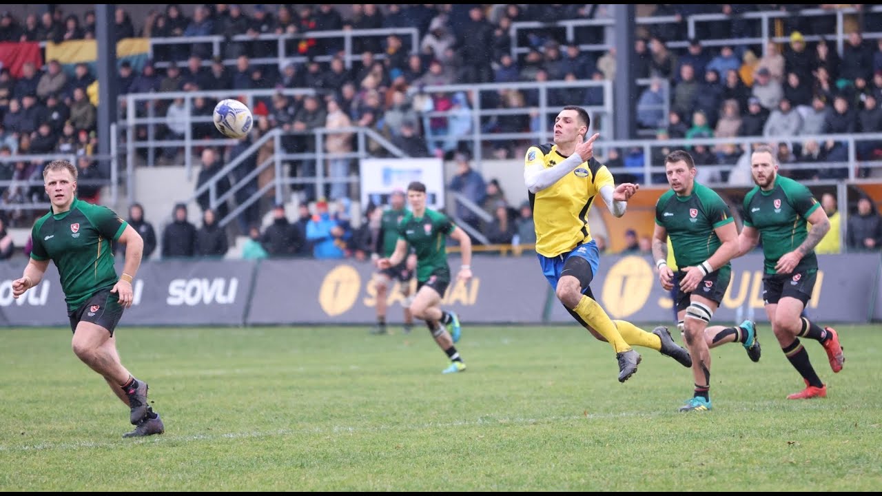 Lithuania v Ukraine | Rugby Europe Trophy 2022/23 - YouTube