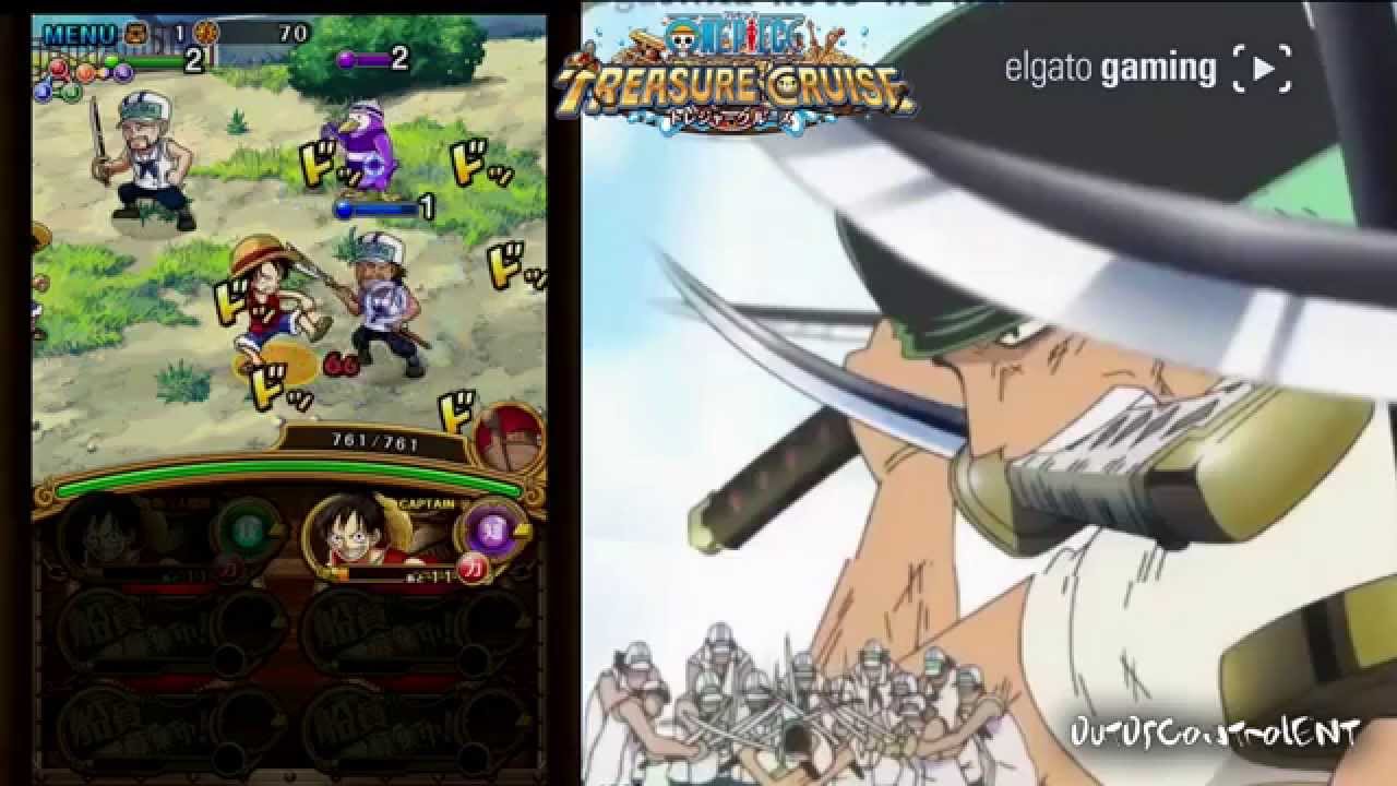 One Piece: Treasure Cruise | Shells Town "The Pirate Hunter Zoro" - YouTube