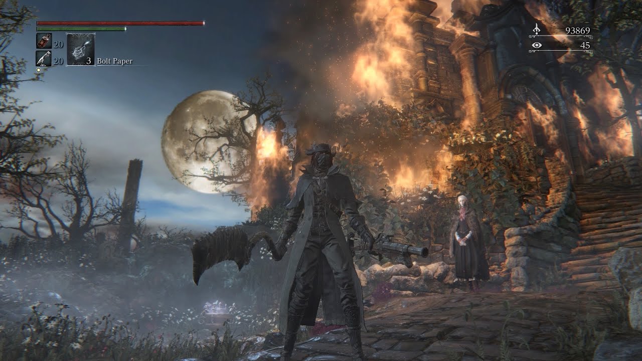Bloodborne all major bosses compilation solo & NPC summons - YouTube
