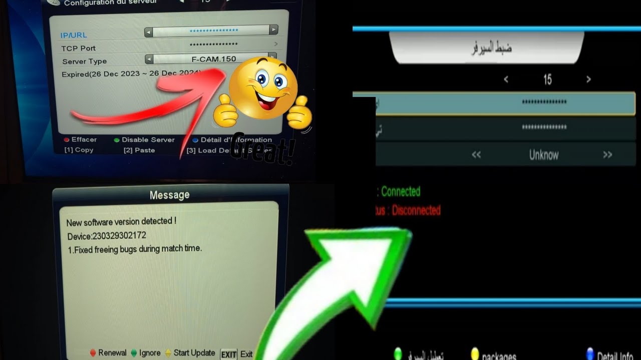 Comment ont résoudre le problème de déconnection du serveur (VIP ...