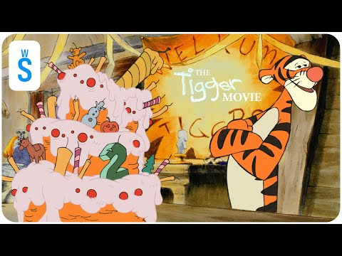The Tigger Movie (2000) | Scene: Tigger makes many properations