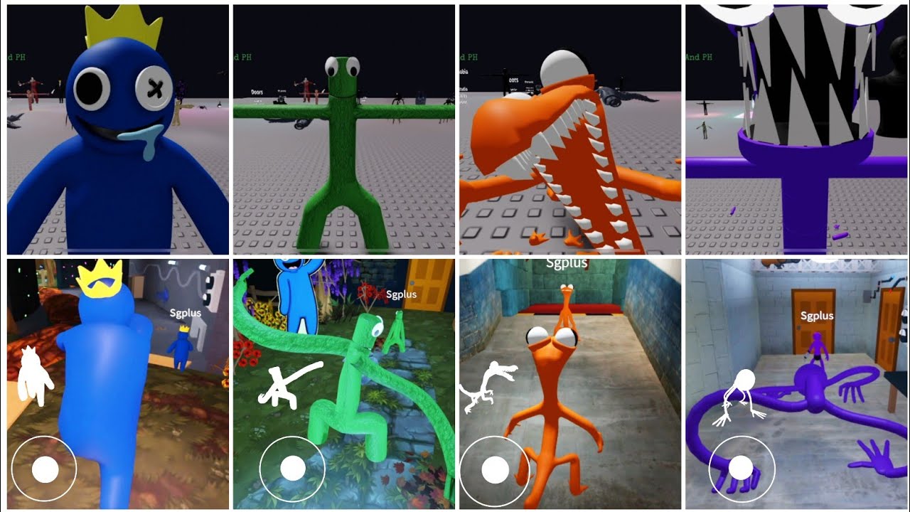 What If I Become Every Monster In Rainbow Friends Concept Monsters Vs ...