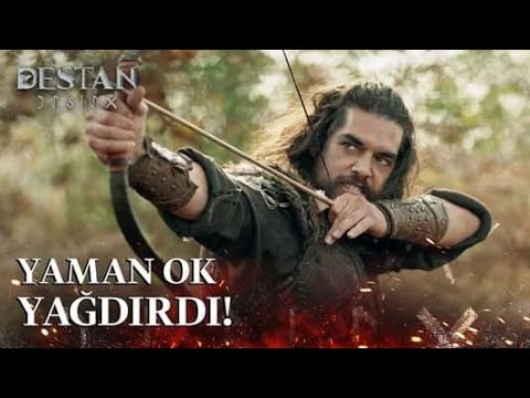 Yaman Goklere Giden arabanin onunu kesti Destan 4.Bolum