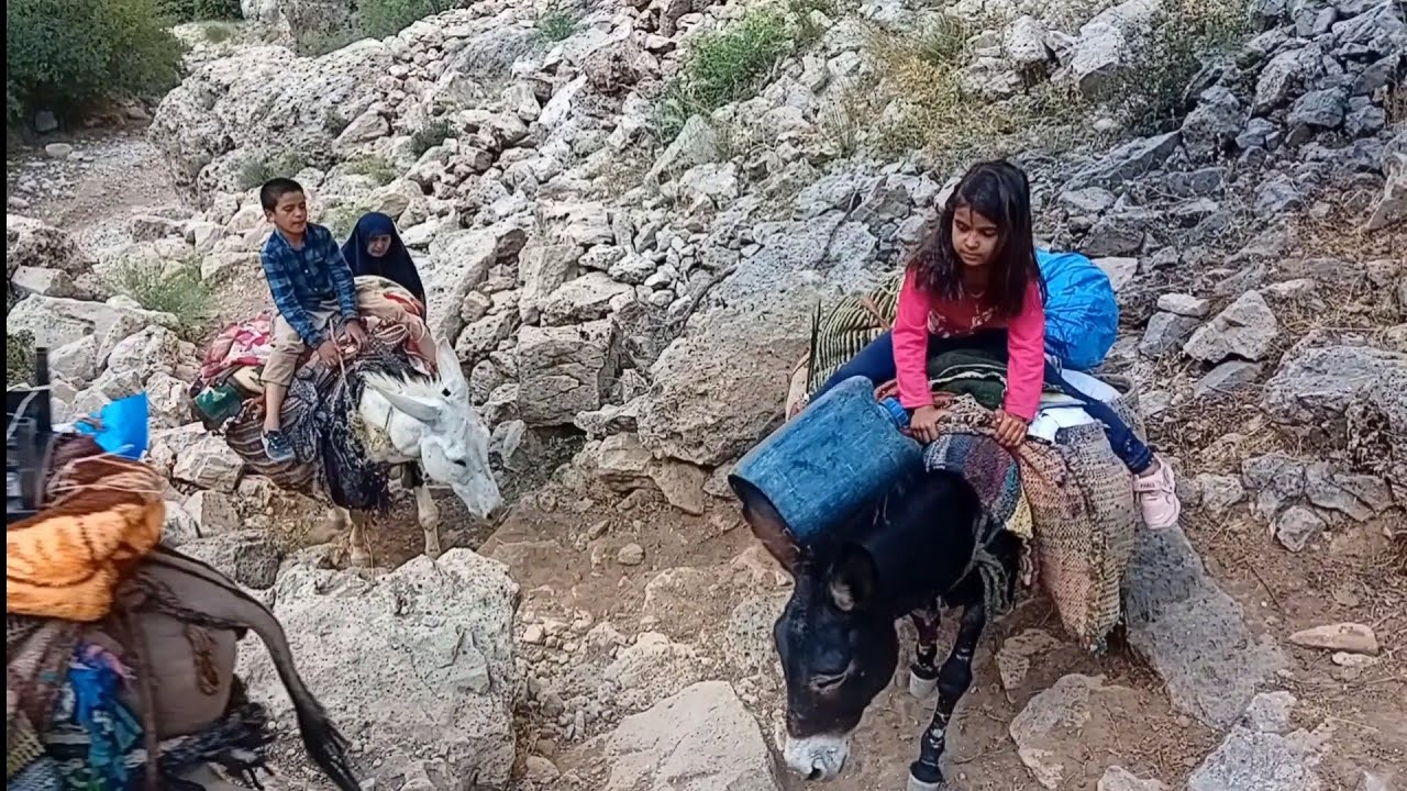 Crossing the impassable mountains and finding a place to live - YouTube