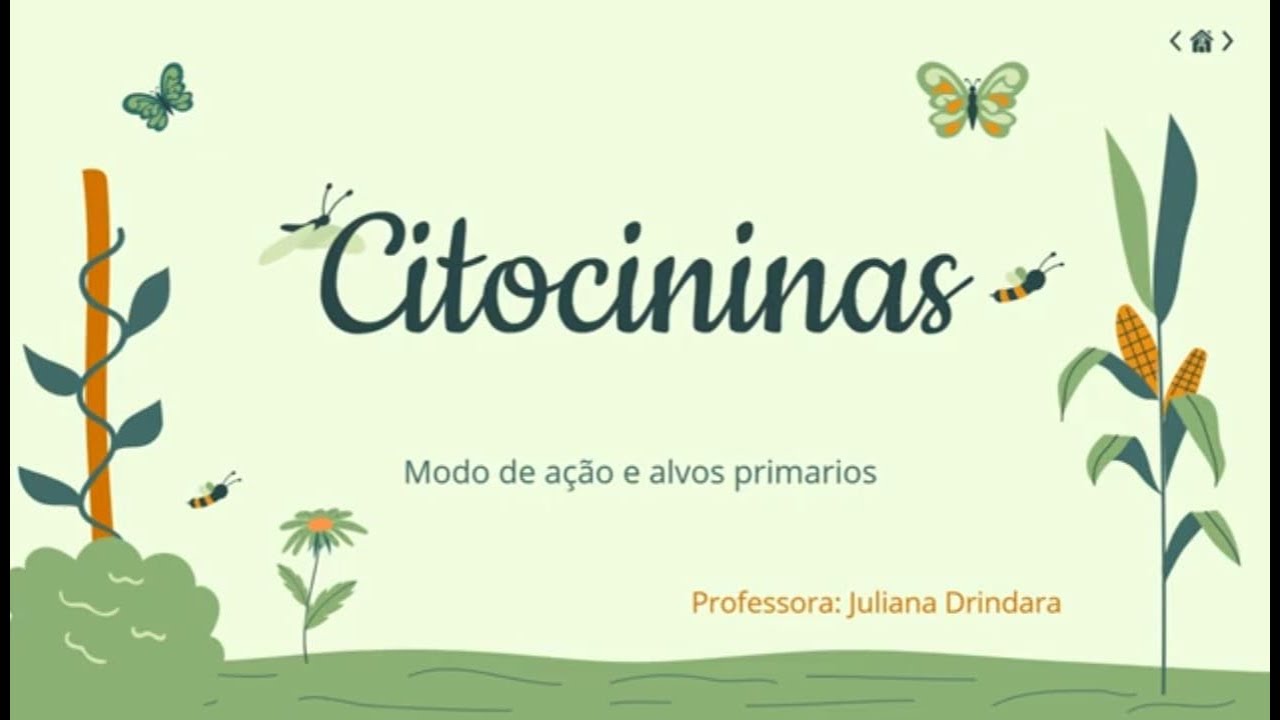 Citocininas-hôrmonio vegetal - YouTube