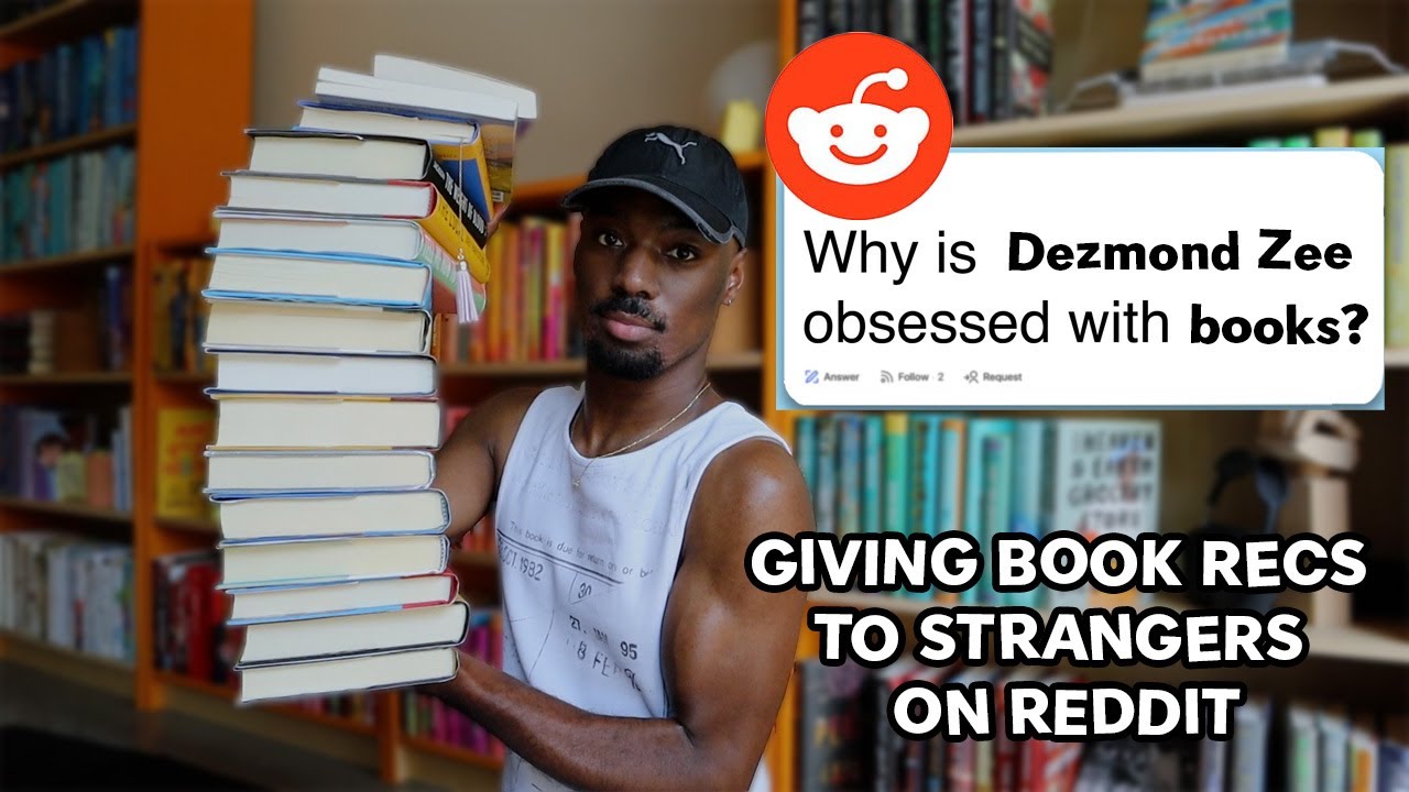 GIVING BOOK RECS TO STRANGERS ON REDDIT - YouTube