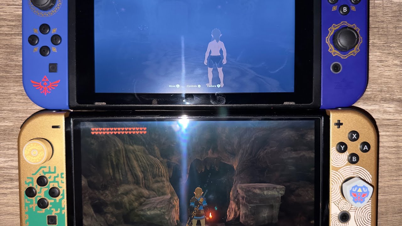 BOTW vs TOTK startup intro - YouTube