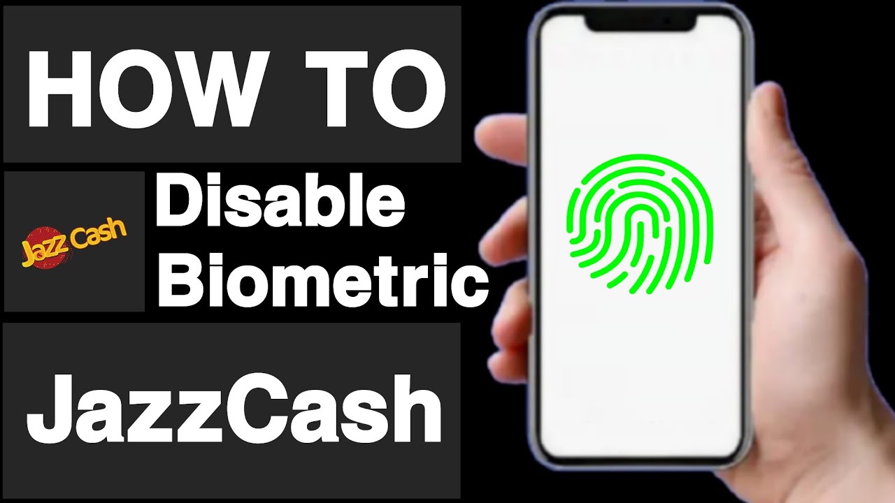 How to disable biometric on jazzcash account||Turn off biometric on jazzcash account||Unique ...