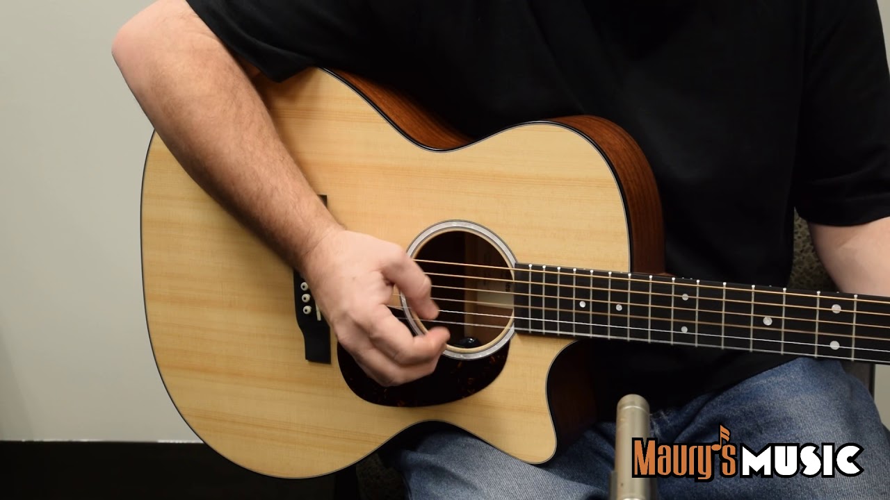 The Martin GPC-11E at Maury’s Music - YouTube