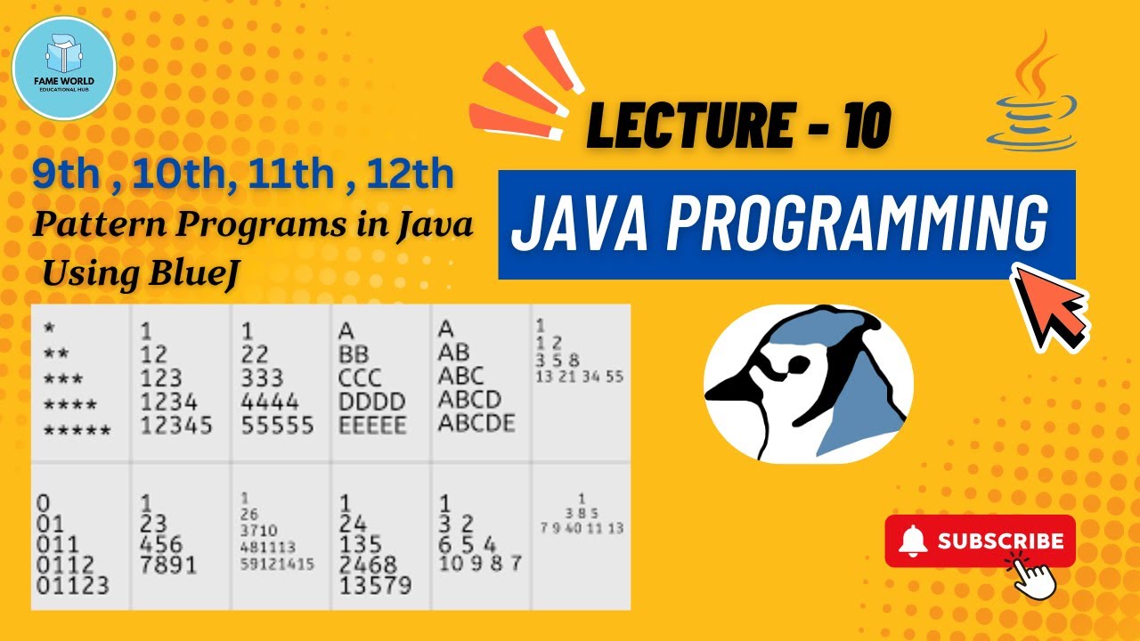 Lecture - 10 - Java Programming | Full Course | Class 9th ,10th ,11th ...