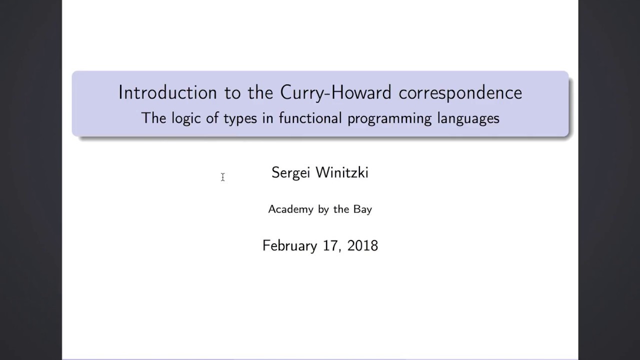 A pedagogical introduction to Curry-Howard correspondence and its ...