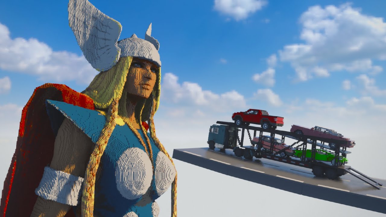 Сars vs Thor Girl | Teardown - YouTube
