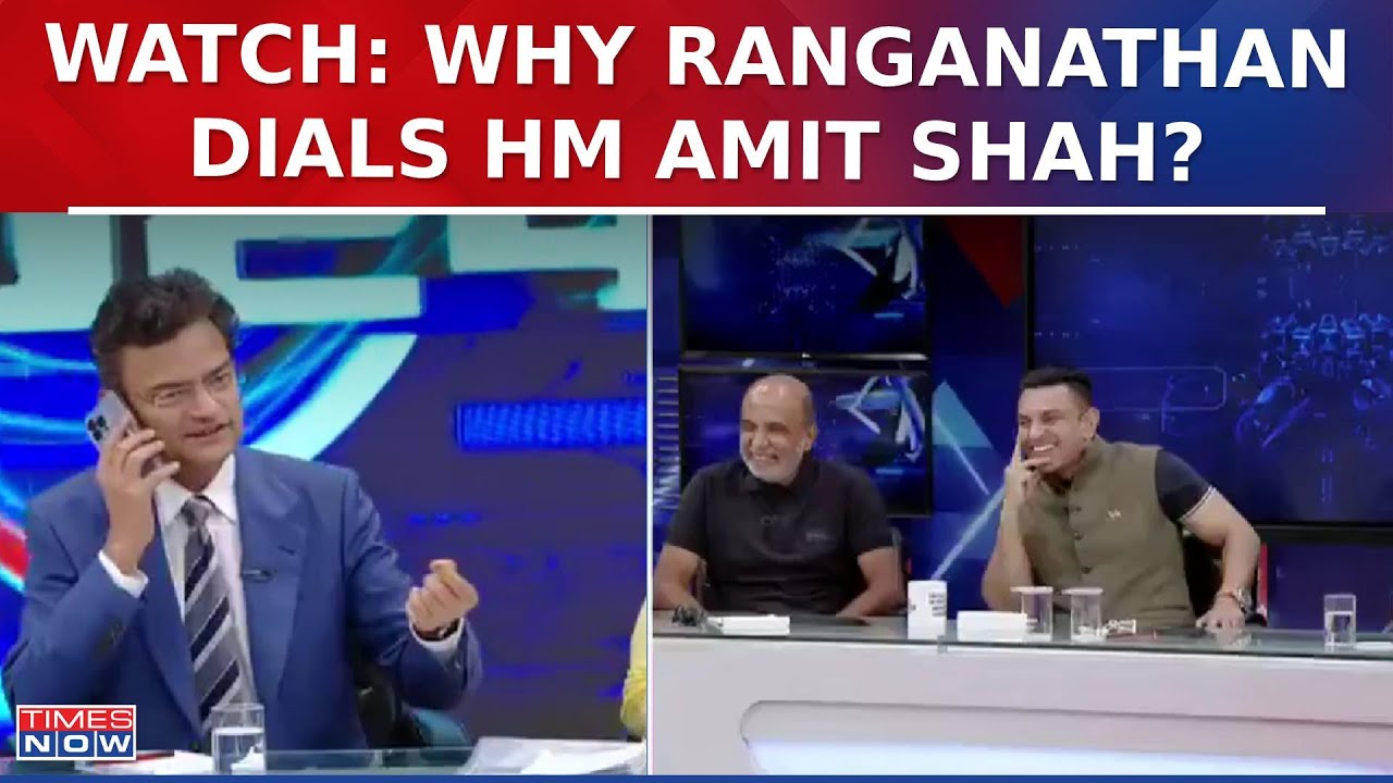 Anand Ranganathan Dials HM Amit Shah To Stop ED Raids On Tehseen ...