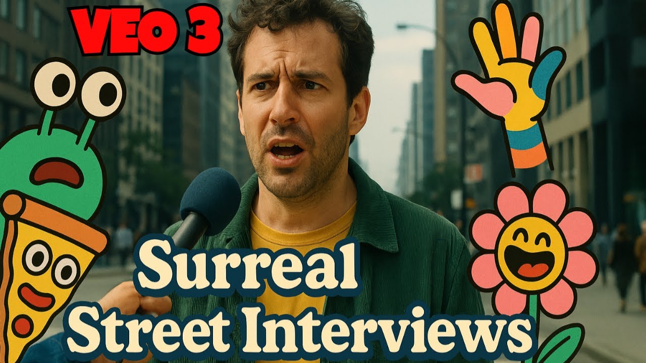 Surreal Street Interviews: Absurd Moments & Unexpected Answers | VEO 3 ...