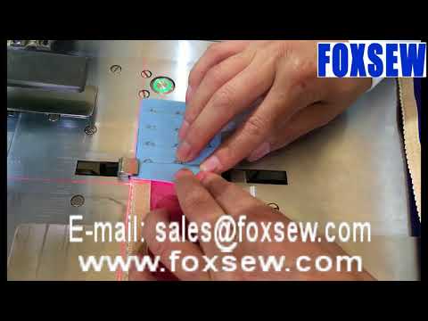 Automatic Bra Hook and Eye Fasteners Stitching Sewing Machine