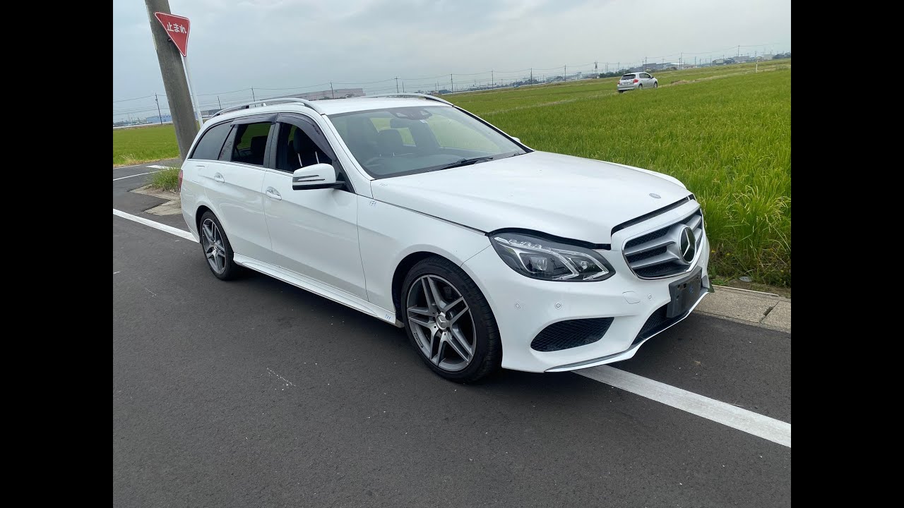 MB W212 рест в разбор - YouTube