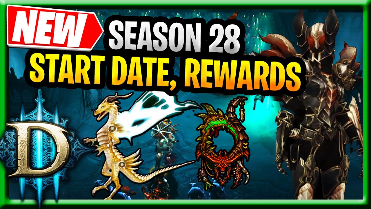 Diablo 3 Season 28 Start Date, Rewards, New Update Buffs and nerfs - YouTube