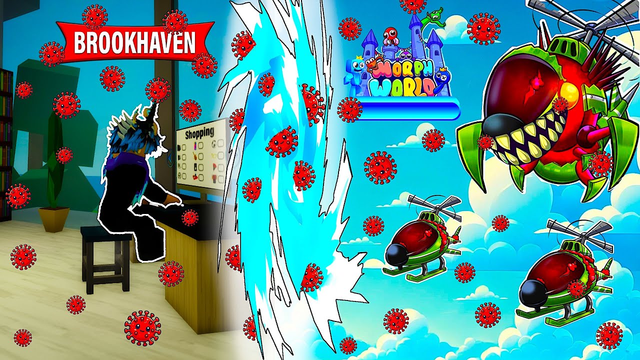 Can I Save ROBLOX MORPH WORLD from INFECTED HELI? - YouTube
