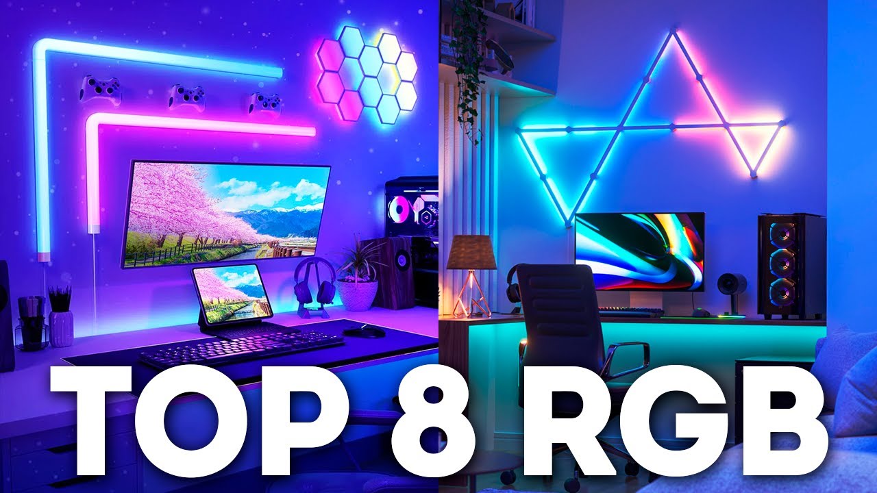 Las 8 MEJORES LUCES LED para TU SETUP 2024 - YouTube