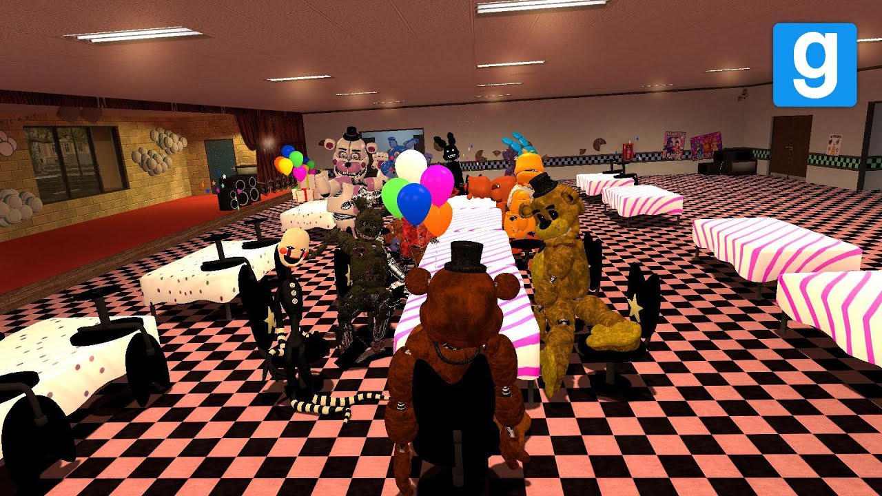 Freddy's or Family And Friend's Part 52: (GMOD FNAF) Freddy B-Day ...