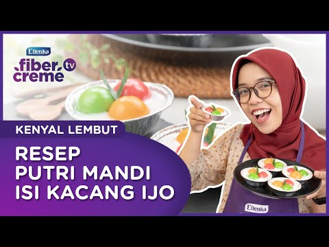 Resep Putri Mandi Isi Kacang Hijau Tanpa Santan