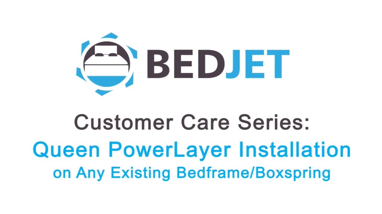 Installing a PowerLayer on an existing bedframe - YouTube
