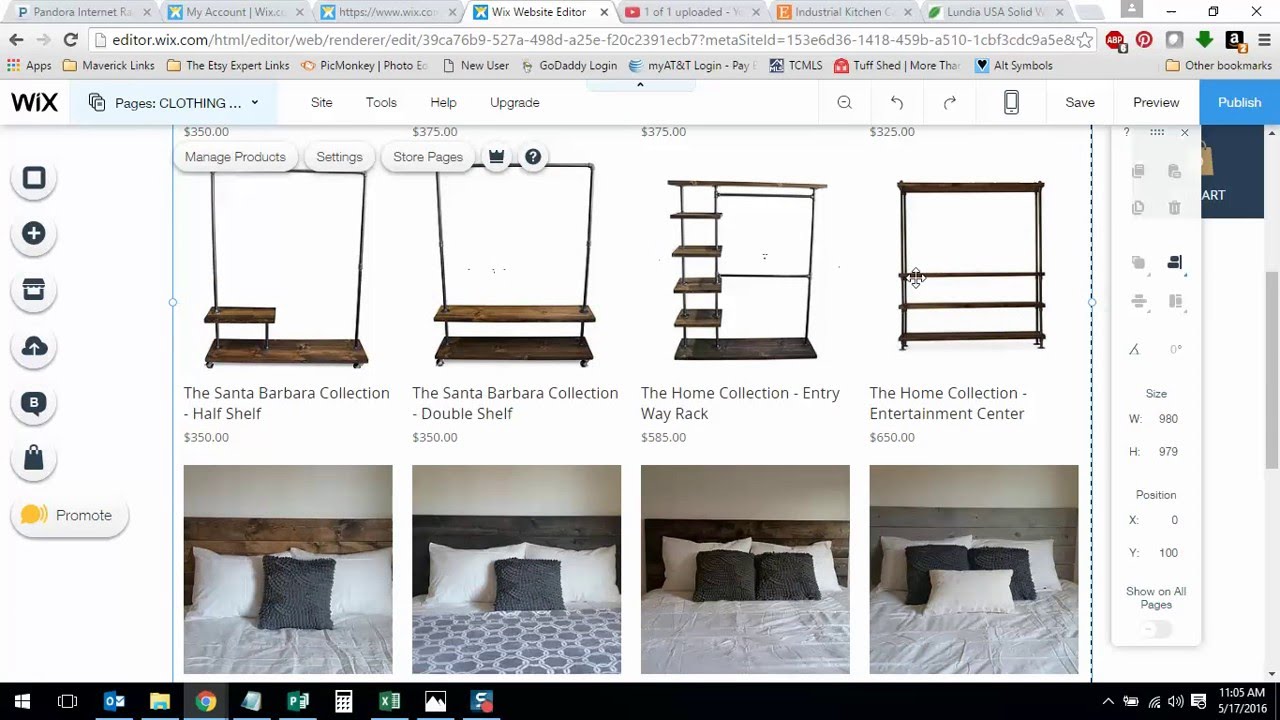 Wix Product Grid Screen Capture - YouTube