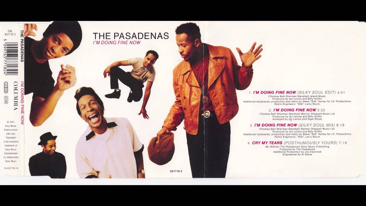 The Pasadenas "I'm doing fine now" (12" Silky Soul Mix) - 1991 - YouTube
