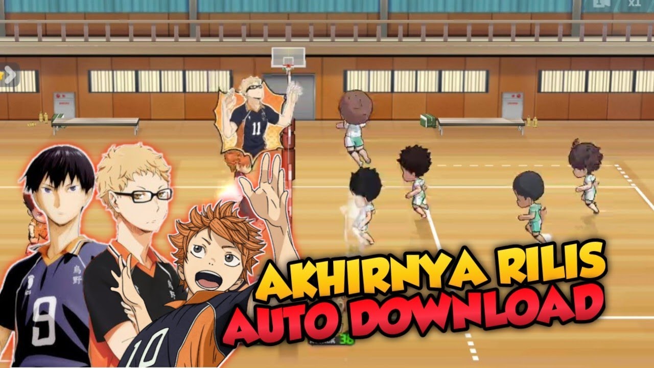 AKHIRNYA GAME HAIKYUU!! RILIS DI MOBILE | HAIKYUU TOUCH THE DREAM ...