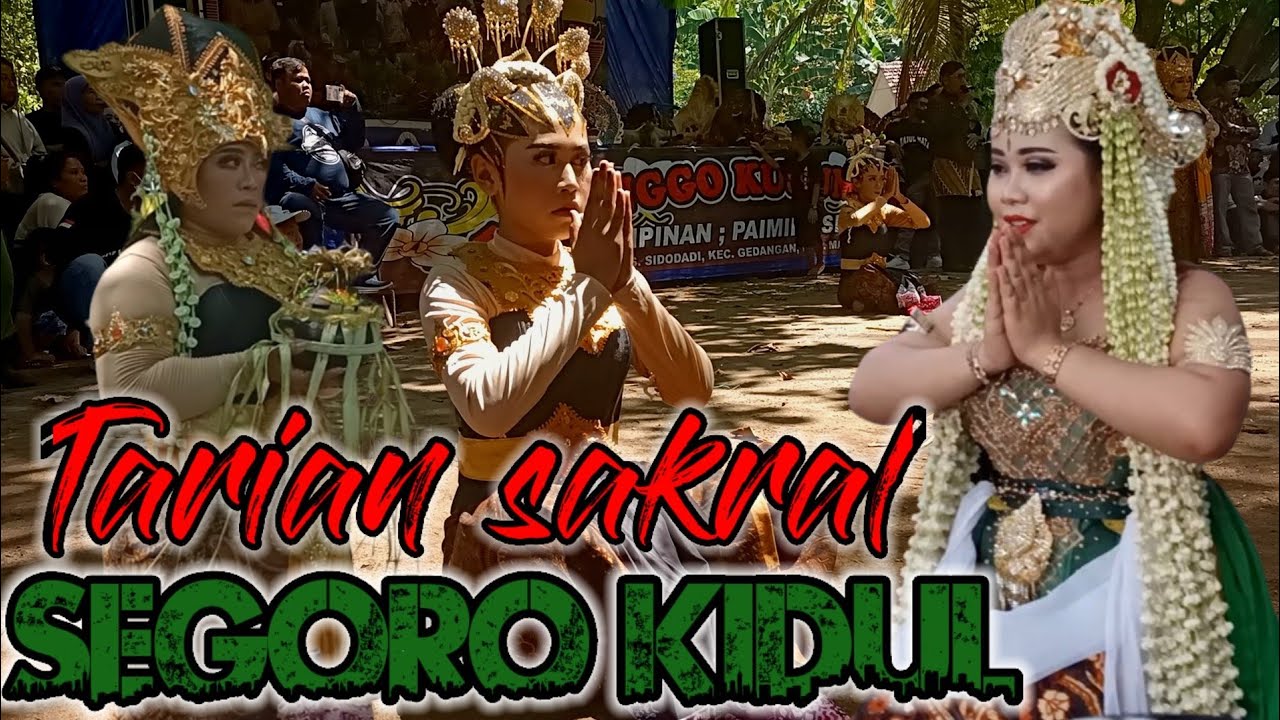 Tarian sakral Segoro kidul‼️ penghormatan kepada NYI Roro kidul lewat ...