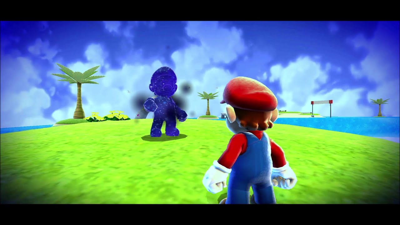 Super Mario Galaxy - Sea Slide Galaxy - Underwater Cosmic Mario Race ...