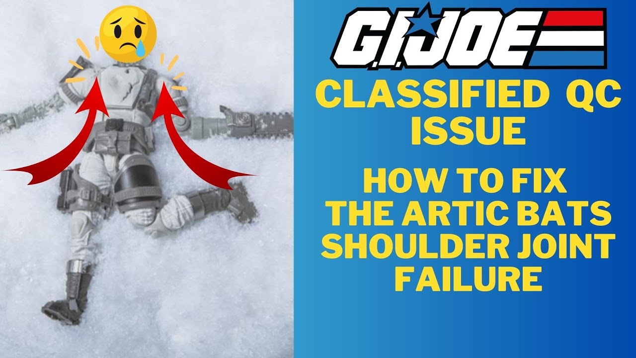 GI JOE CLASSIFIED shoulder joint failure fix - will I be able to get ...
