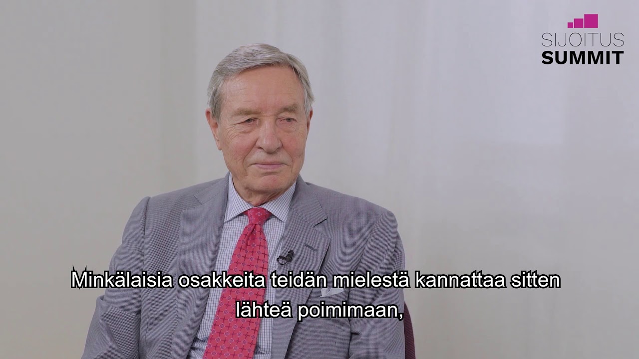 Sijoituslegenda - Seppo Saario - SijoitusSummit - 2020 kevät - YouTube