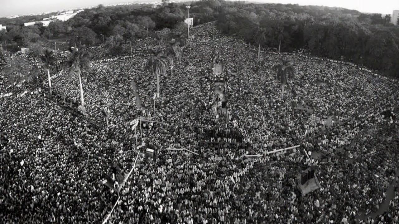 Largest Peaceful Gatherings in Indian History [Telangana Maha Garjana ...