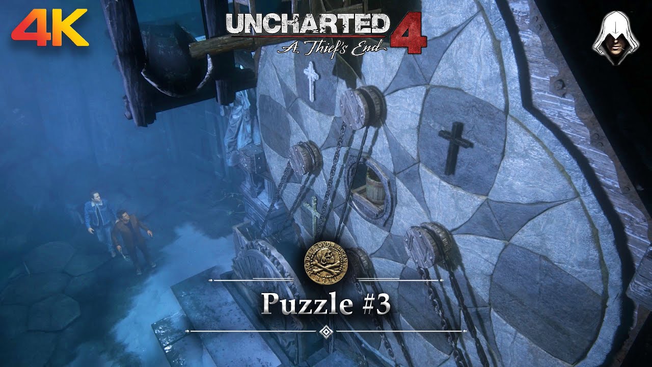 Uncharted 4: A Thief's End (2016) - Puzzle #3 - Chapter #9 | The Cross ...
