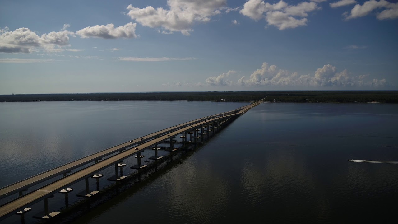 bridge and beach Santa Rosa - YouTube