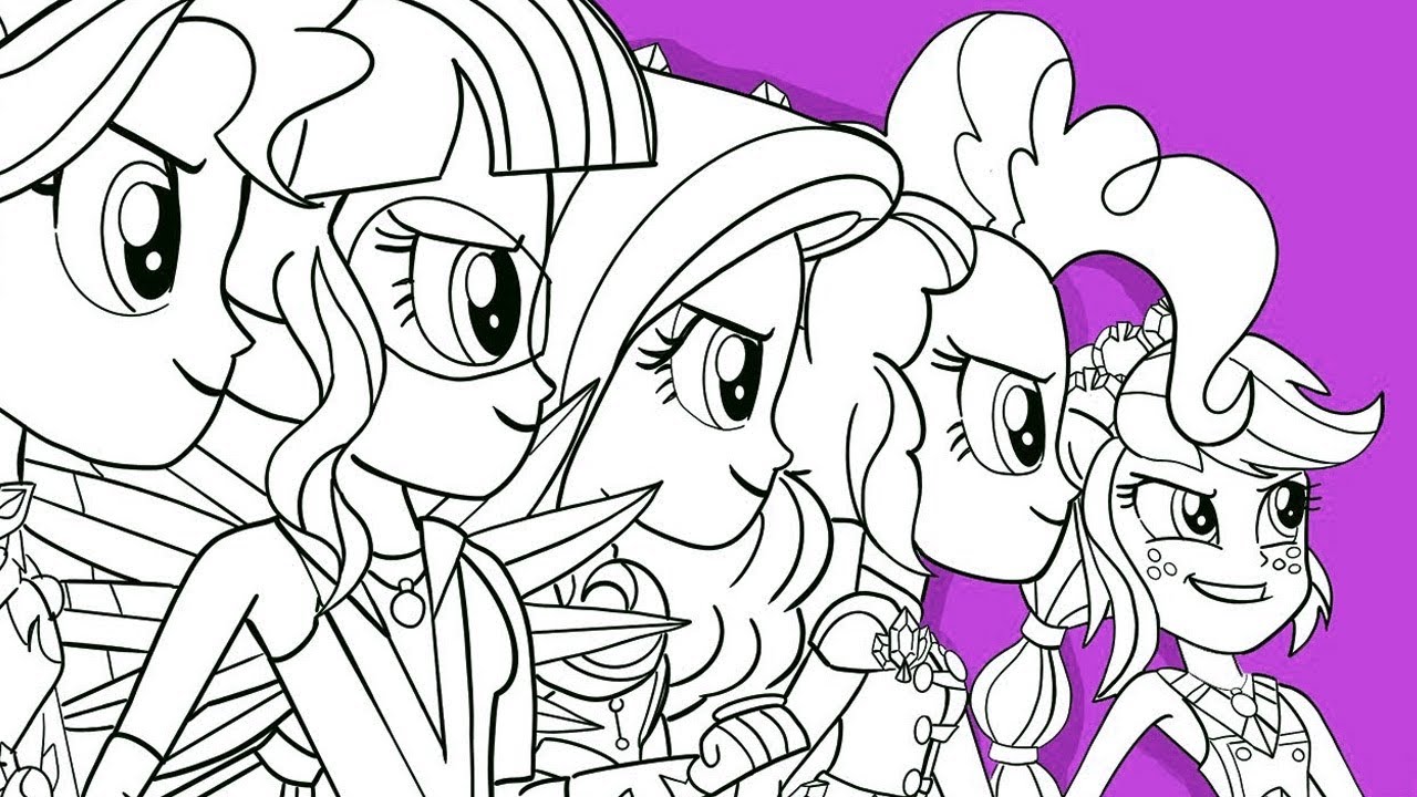 MLP My little pony Coloring - YouTube