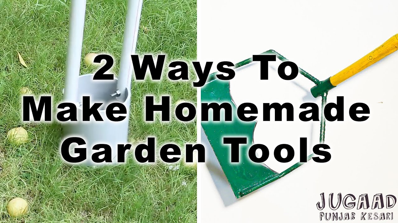 2 Ways To Make Homemade Garden Tools - YouTube