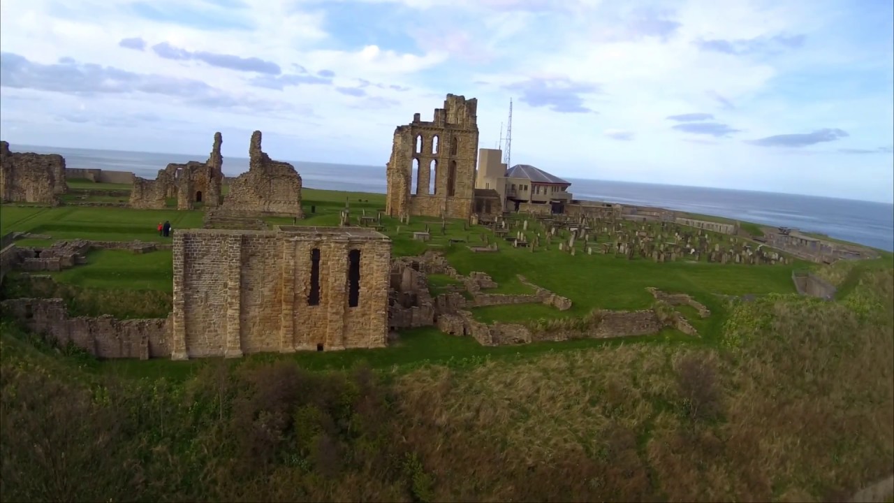 EHANG Ghostdrone 2.0 VR 4k Aerial Views Mouth of Tyne & Tynemouth ...