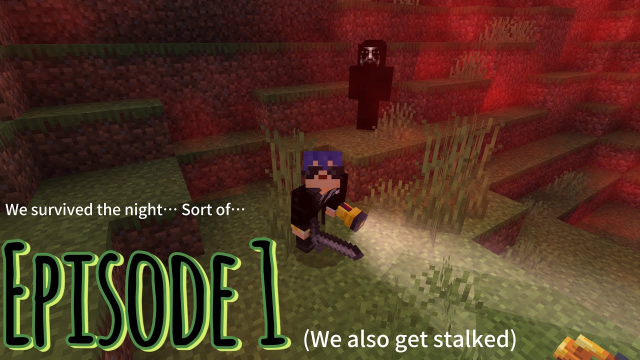 Minecraft Bedrock Horror | Episode 1 | We Survived the Night… sort of ...