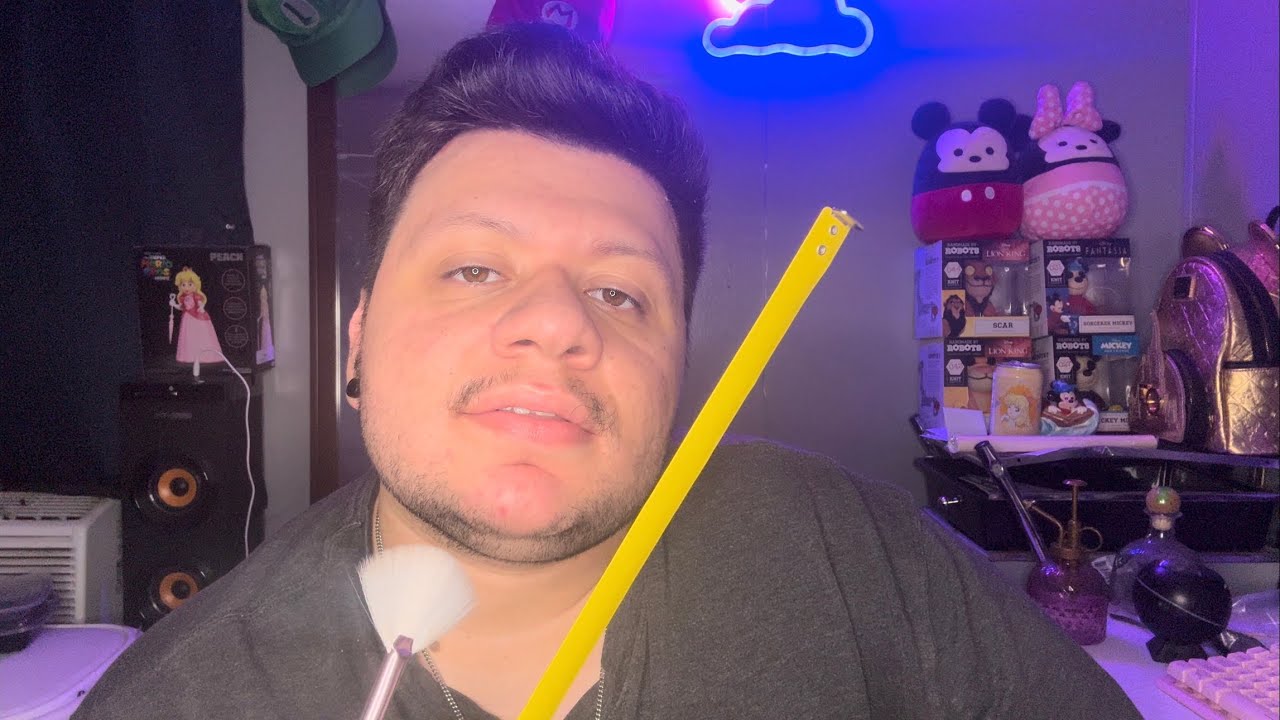 ASMR | fast paced face measure 📏| relaxing with white noise and more ...